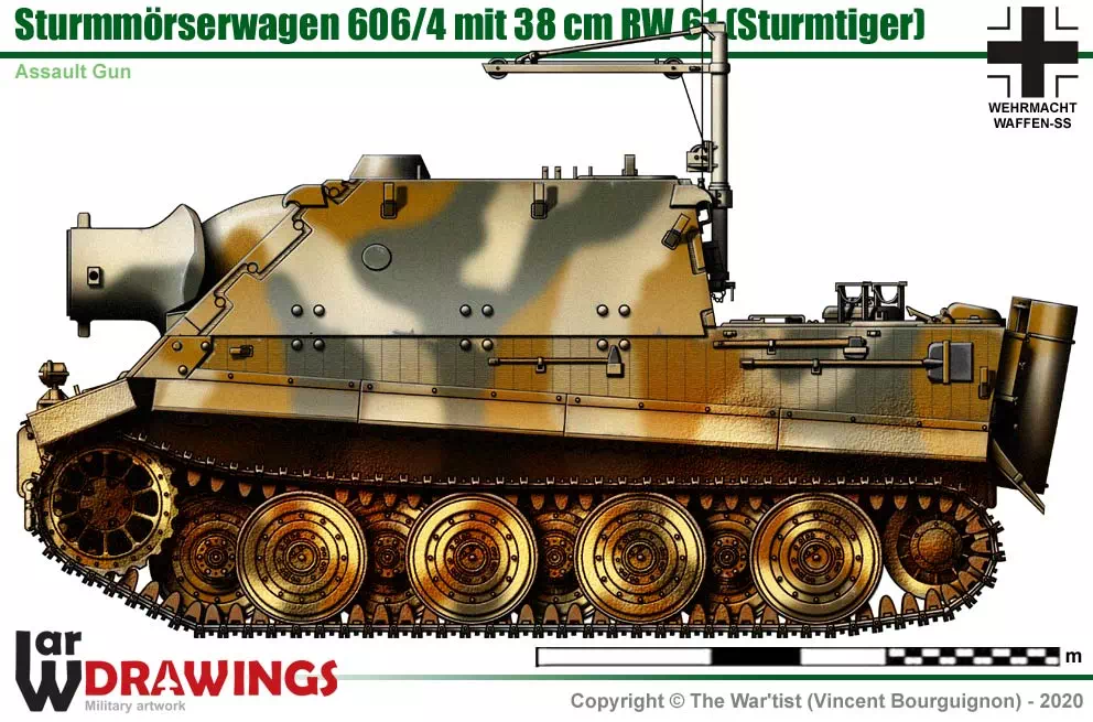Sturmpanzer VI Sturmtiger - Allemagne - PDZ