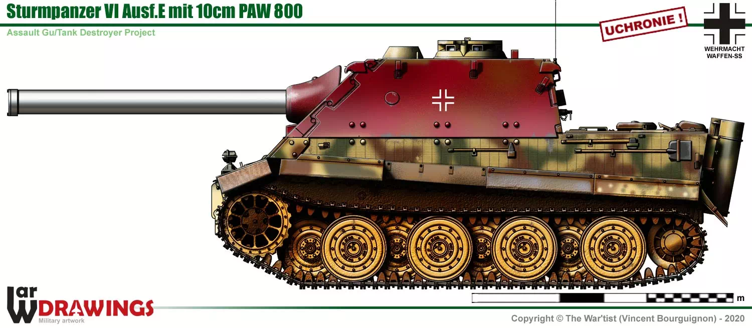 Sturmpanzer VI Sturmtiger - Allemagne - PDZ