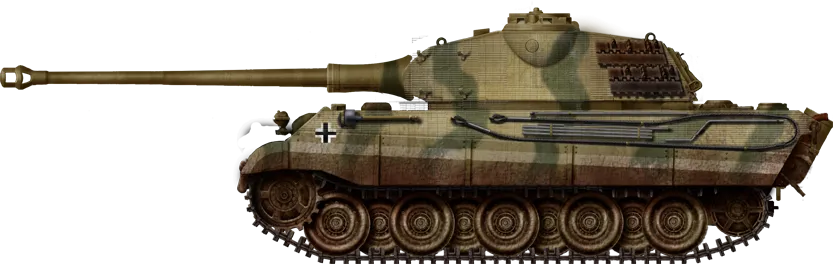 Panzerkampfwagen VI Ausf. B Tiger II - Allemagne - PDZ