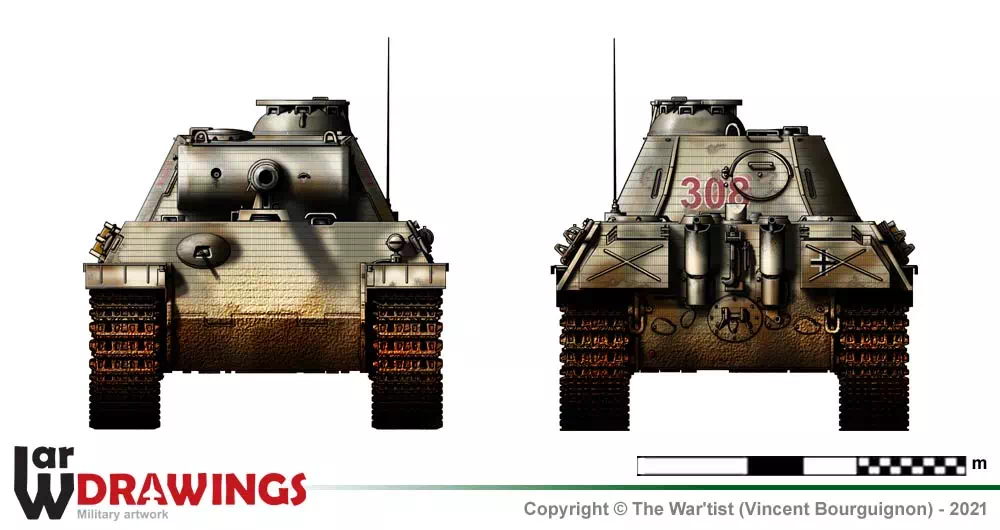 Panzerkampfwagen V Panther - Allemagne - PDZ