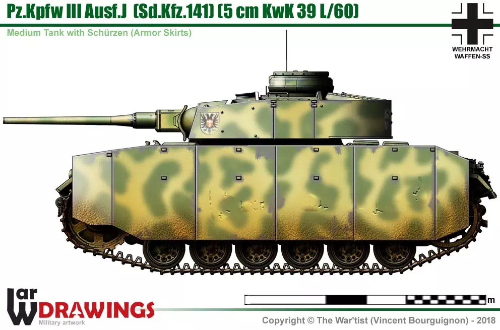 Panzerkampfwagen III - Allemagne - PDZ