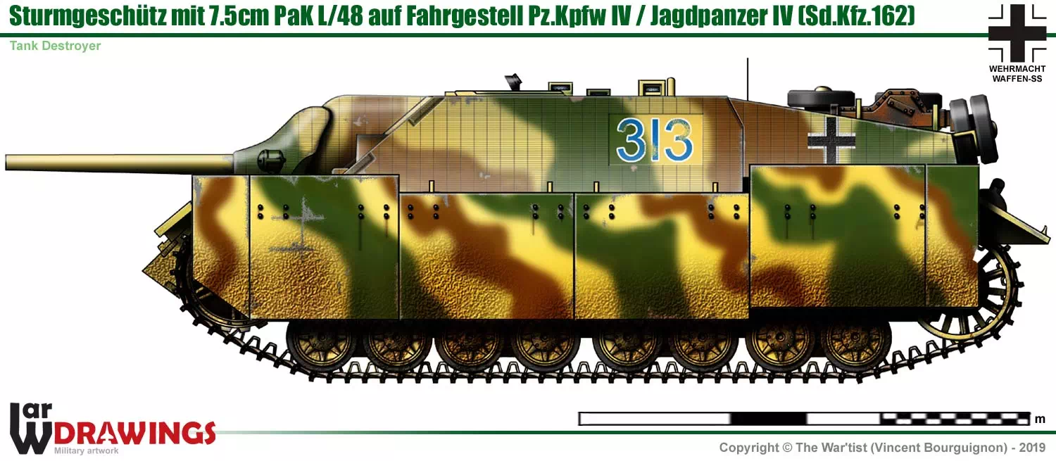 Jägdpanzer IV - Allemagne - PDZ