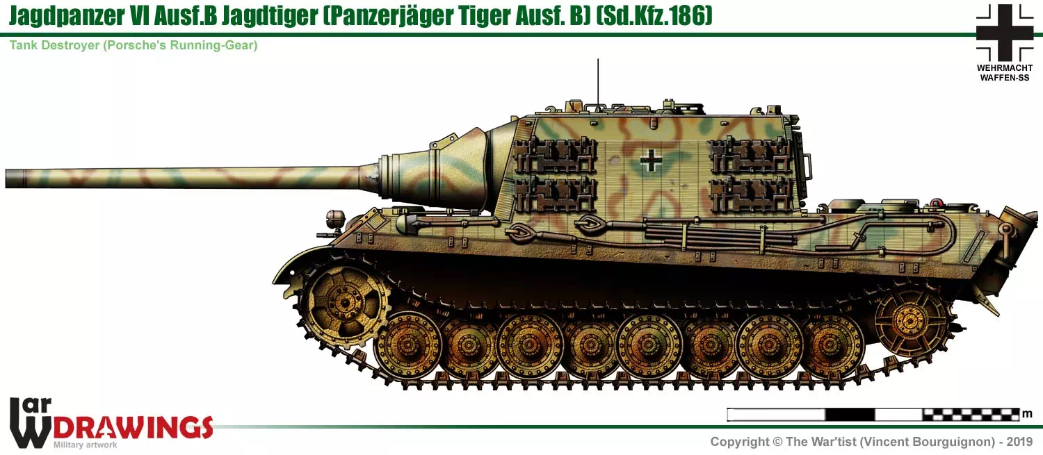 Jägdpanzer VI Ausf. B Jagdtiger - Allemagne - PDZ