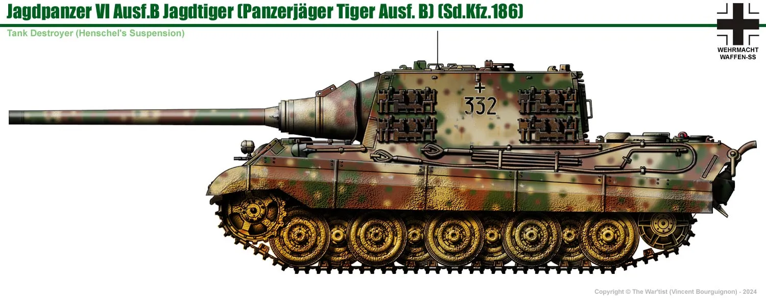 Jägdpanzer VI Ausf. B Jagdtiger - Allemagne - PDZ