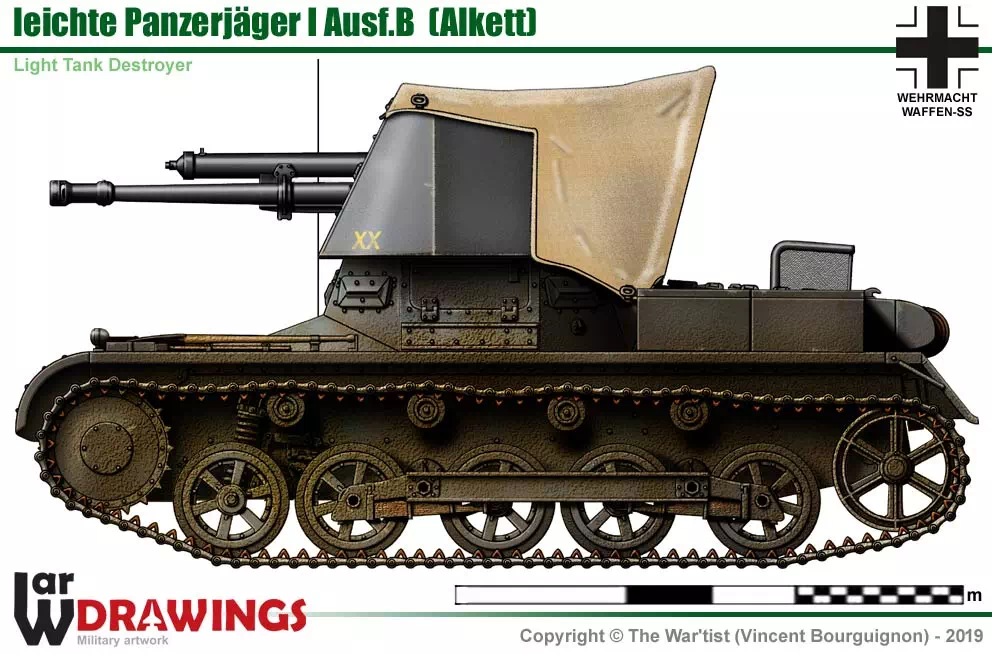 Panzerjäger I Ausf. B - Allemagne - PDZ