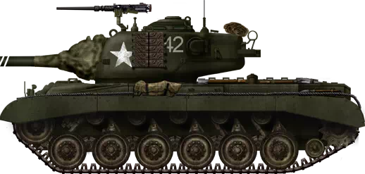 M46 Patton - États-Unis - PDZ