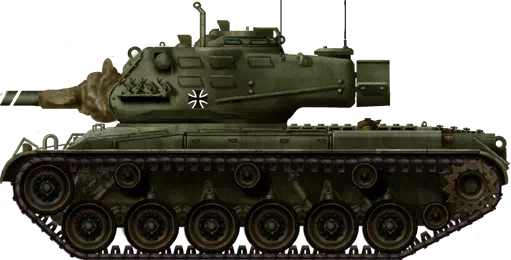M47 Patton - États-Unis - PDZ