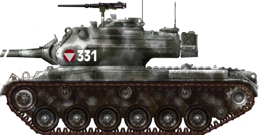 M47 Patton - États-Unis - PDZ