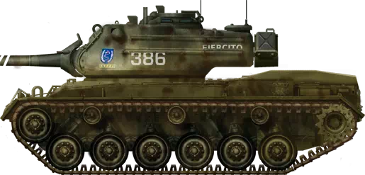 M47 Patton - États-Unis - PDZ