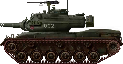 M47 Patton - États-Unis - PDZ