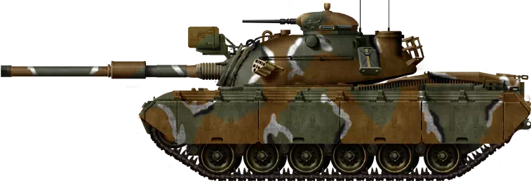 M48 Patton - États-Unis - PDZ