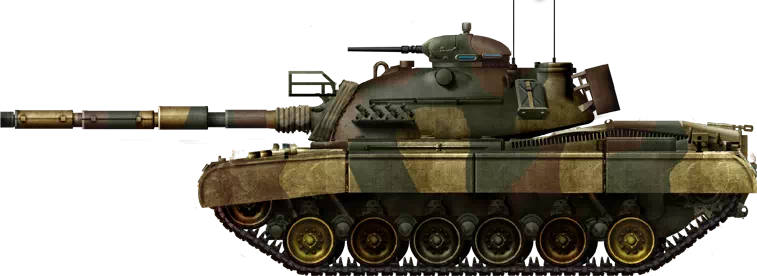 M48 Patton - États-Unis - PDZ