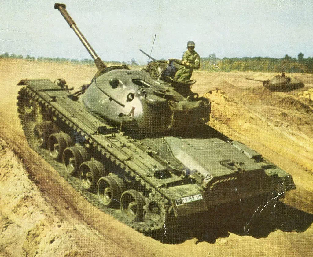 M48 Patton - États-Unis - PDZ