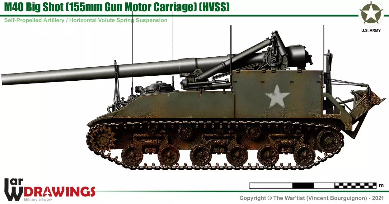 M40 GMC - États-Unis - PDZ