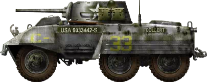 M8 Greyhound - États-Unis - PDZ