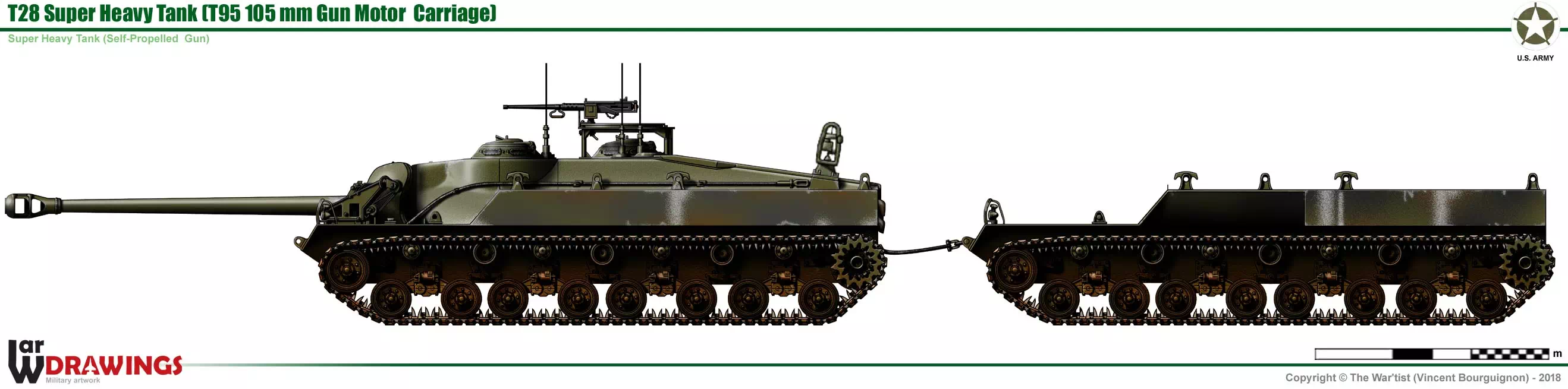 T28 & T95 - États-Unis - PDZ