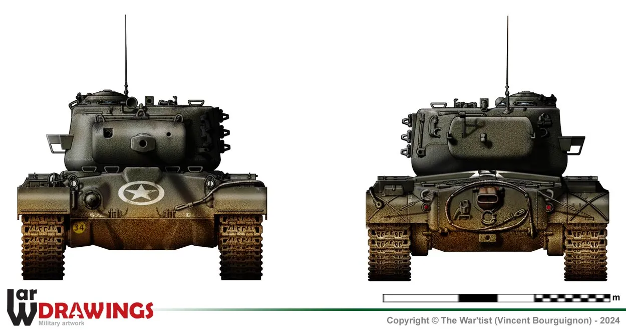 M26 Pershing - États-Unis - PDZ