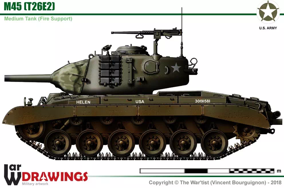 M26 Pershing - États-Unis - PDZ