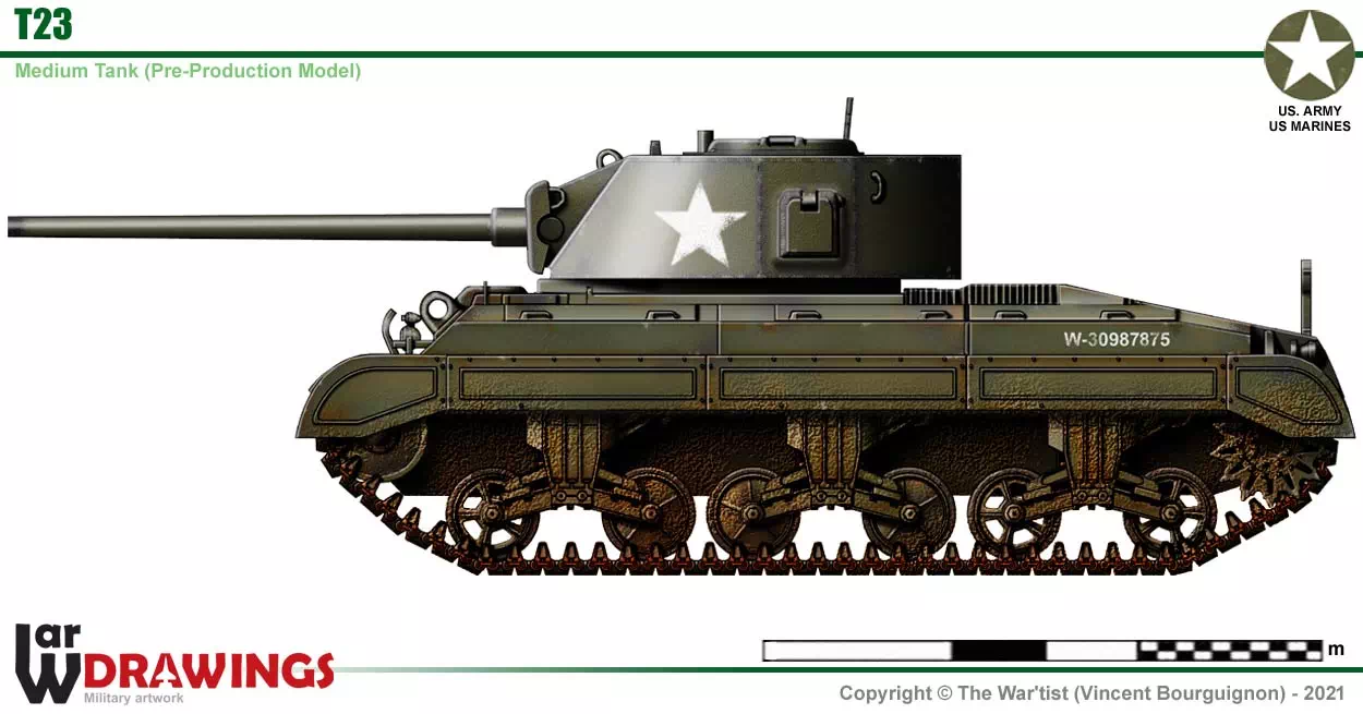 M26 Pershing - États-Unis - PDZ