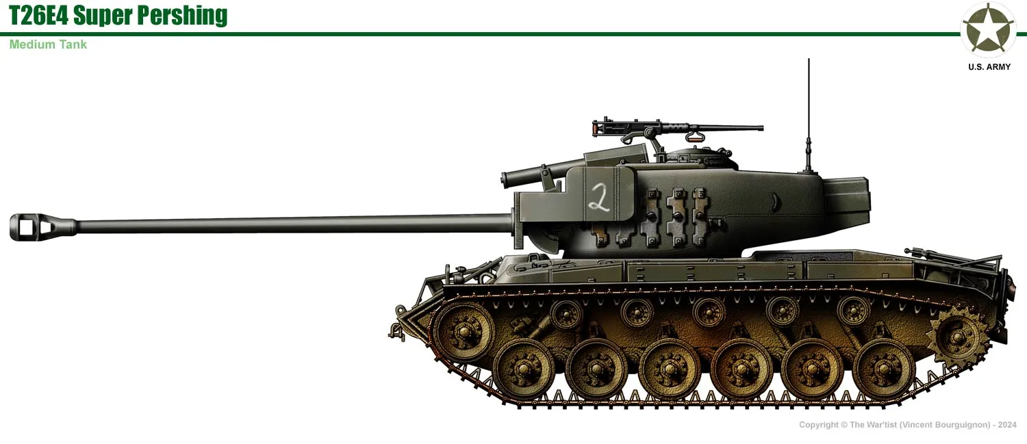 M26 Pershing - États-Unis - PDZ