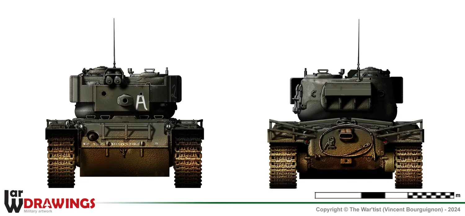 M26 Pershing - États-Unis - PDZ