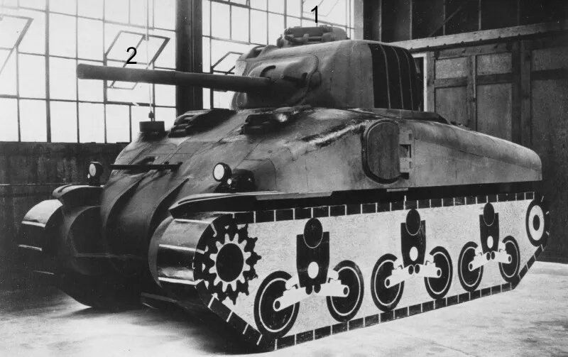 M4 Sherman - États-Unis - PDZ