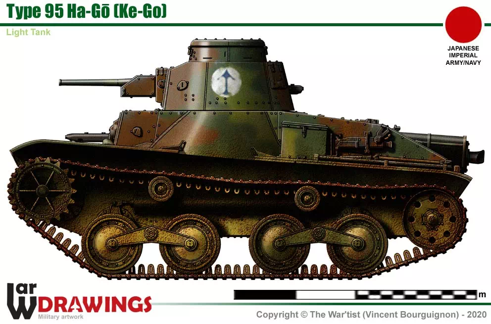 Type 95 Ha-Go - Japon - PDZ