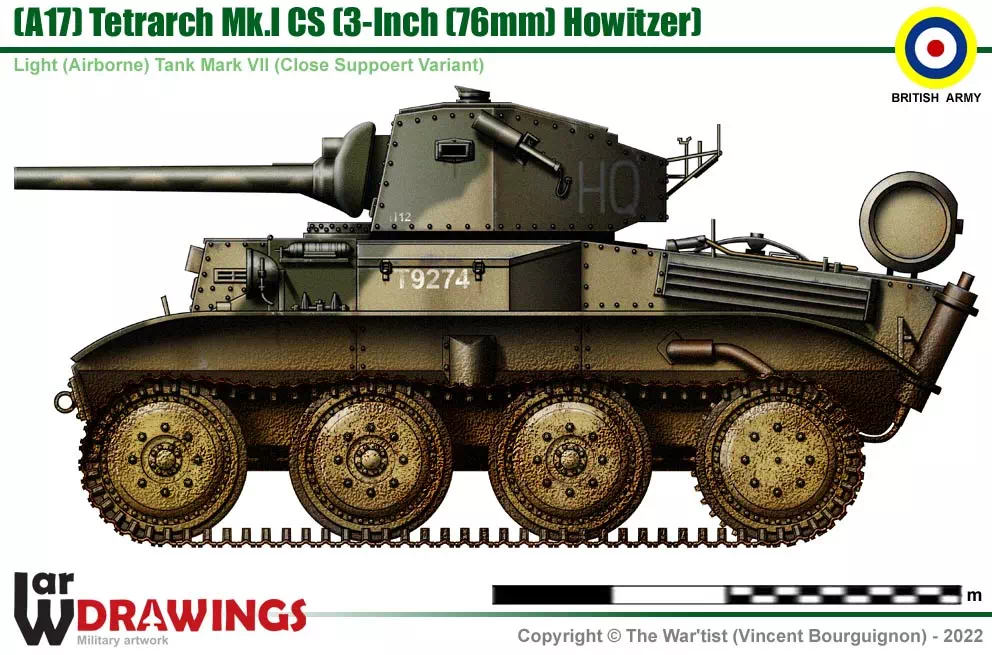 A17 Tetrarch - Royaume-Uni - PDZ