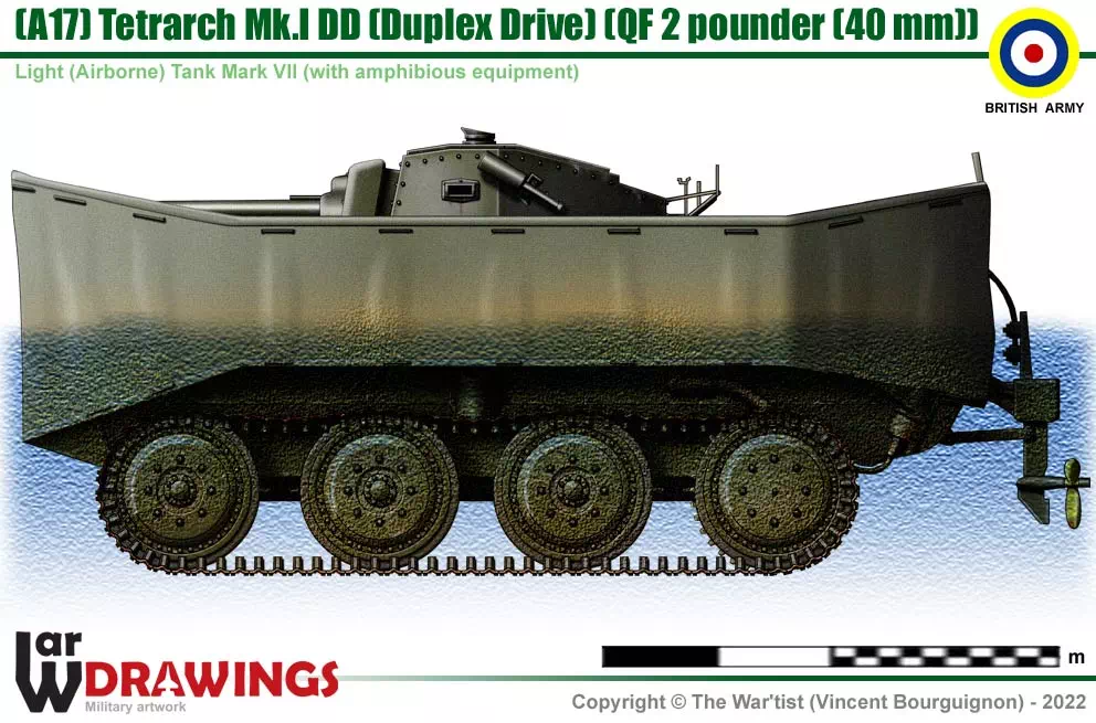 A17 Tetrarch - Royaume-Uni - PDZ