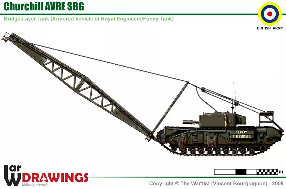 A22 Churchill - Royaume-Uni - PDZ