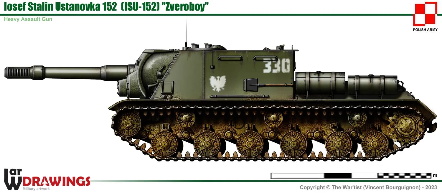 ISU-152 - URSS/Russie - PDZ